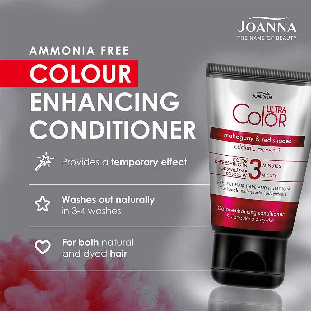 Joanna Ultra Color 3 Minutes Colour Enhancing Hair Conditioner 100g ...