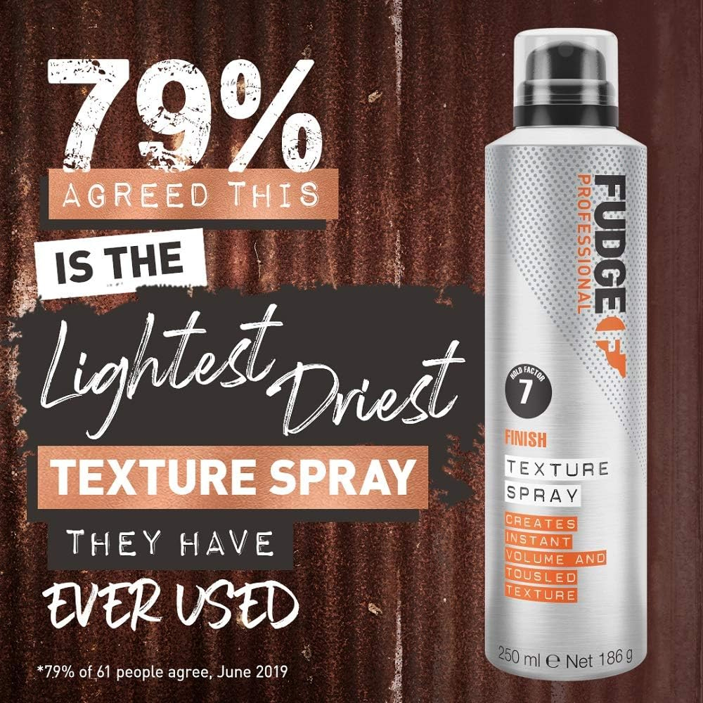 Fudge Texture Spray Creates Instant Volume and Tousled Texture 250ml ...