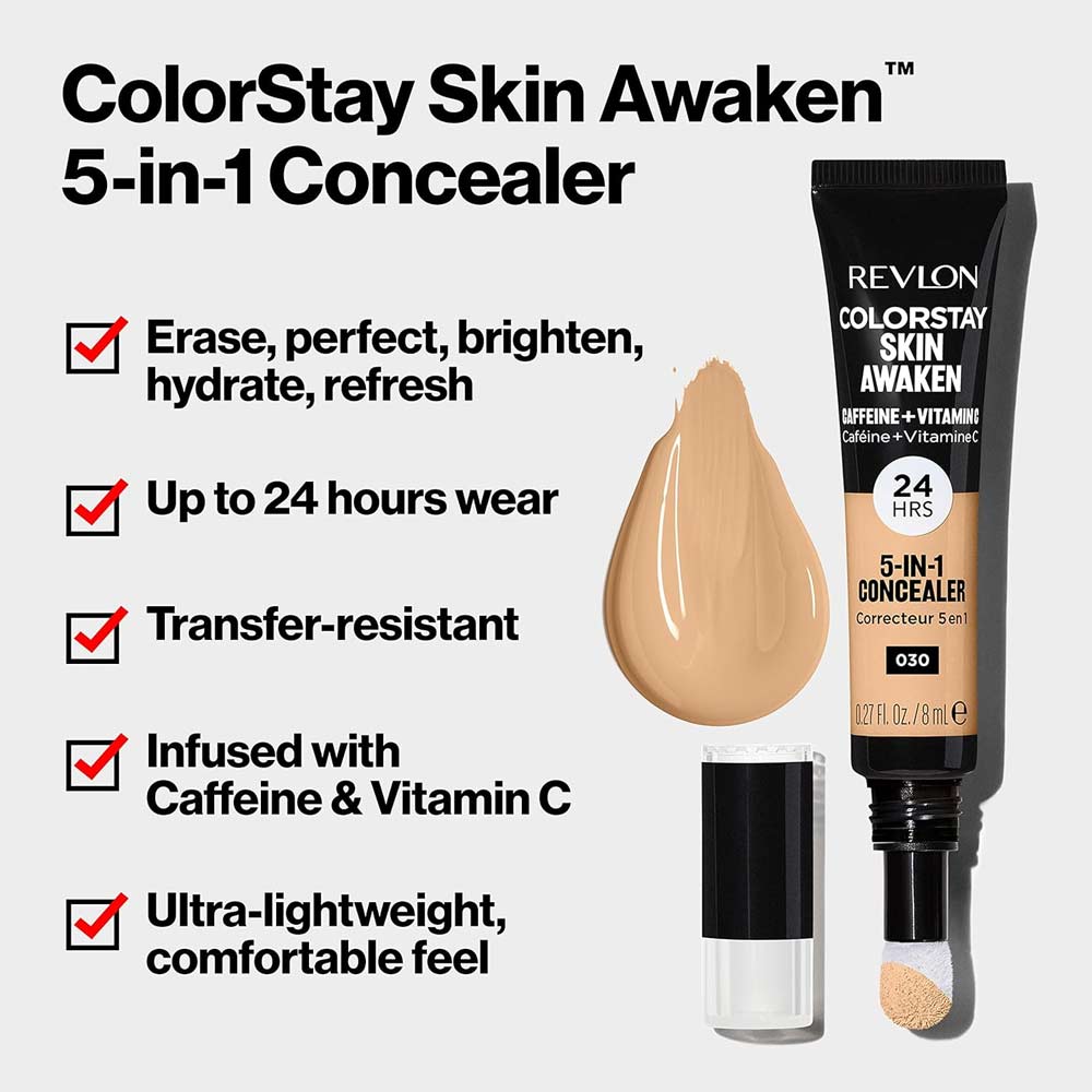 Revlon ColorStay Skin Awaken 5-in-1 Concealer 8ml | GLAMBEAUTY