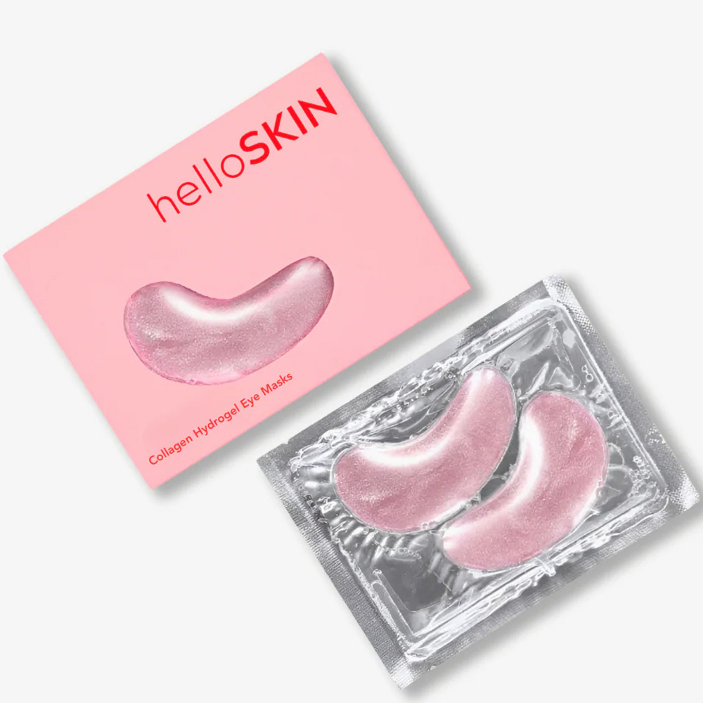 helloSKIN De-Puffing Collagen Infused Eye Mask | GLAMBEAUTY