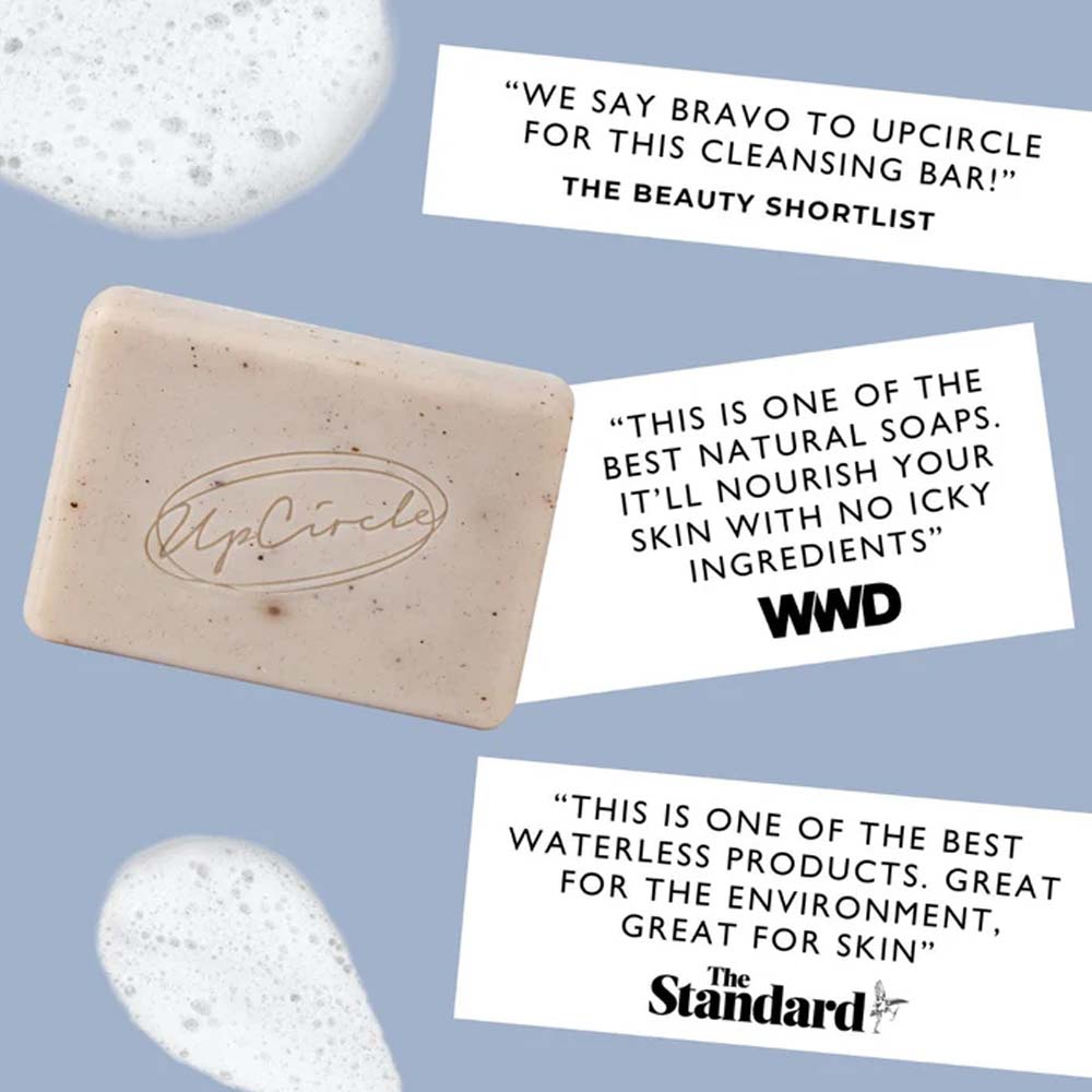 UpCircle Beauty Cleansing Soap Bar with Fennel + Cardamom 100g | GLAMBEAUTY
