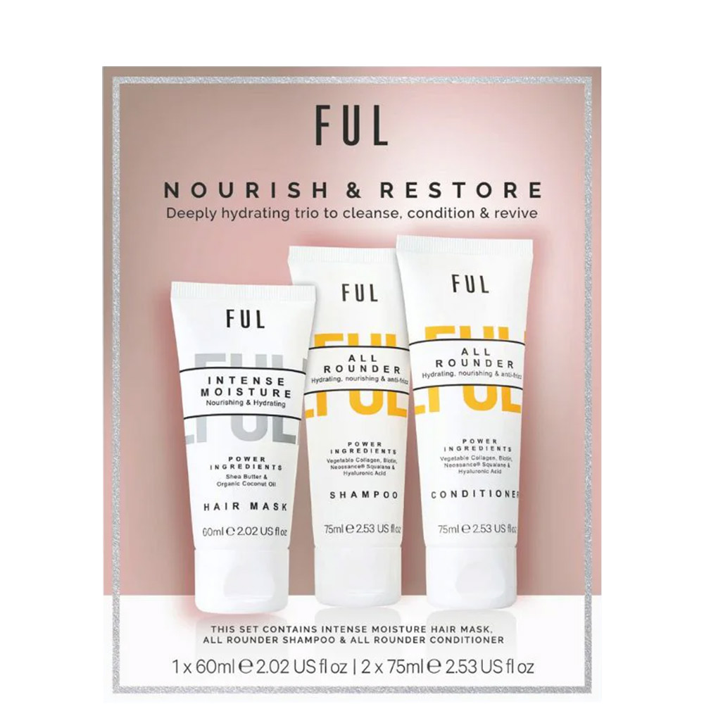 FUL Nourish and Restore Set | GLAMBEAUTY